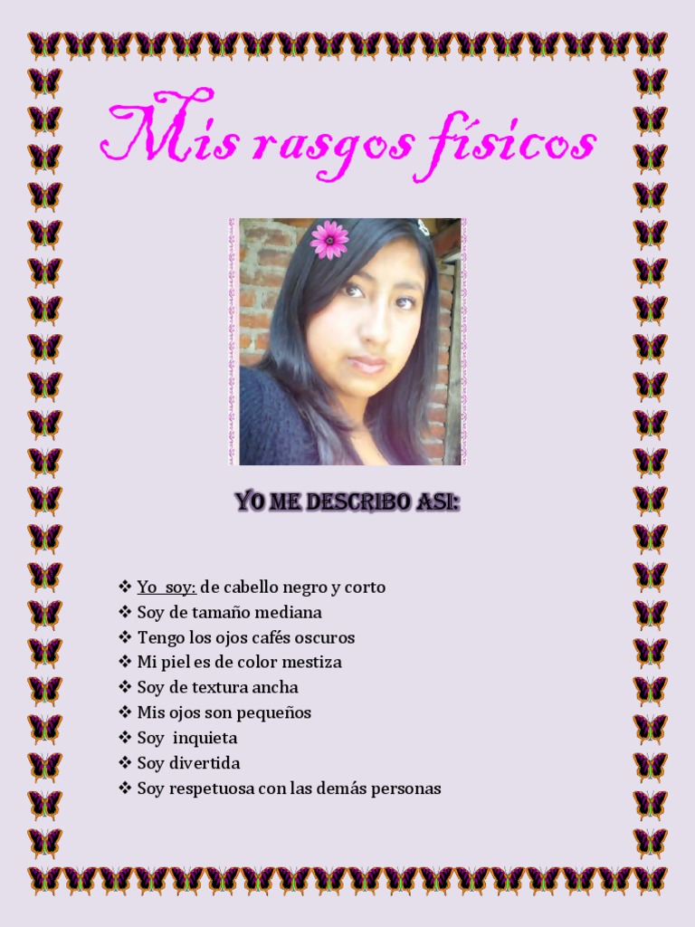 Mis Rasgos Físicos | PDF