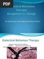 DBT Handout | PDF | Dialectical Behavior Therapy | Psychotherapy