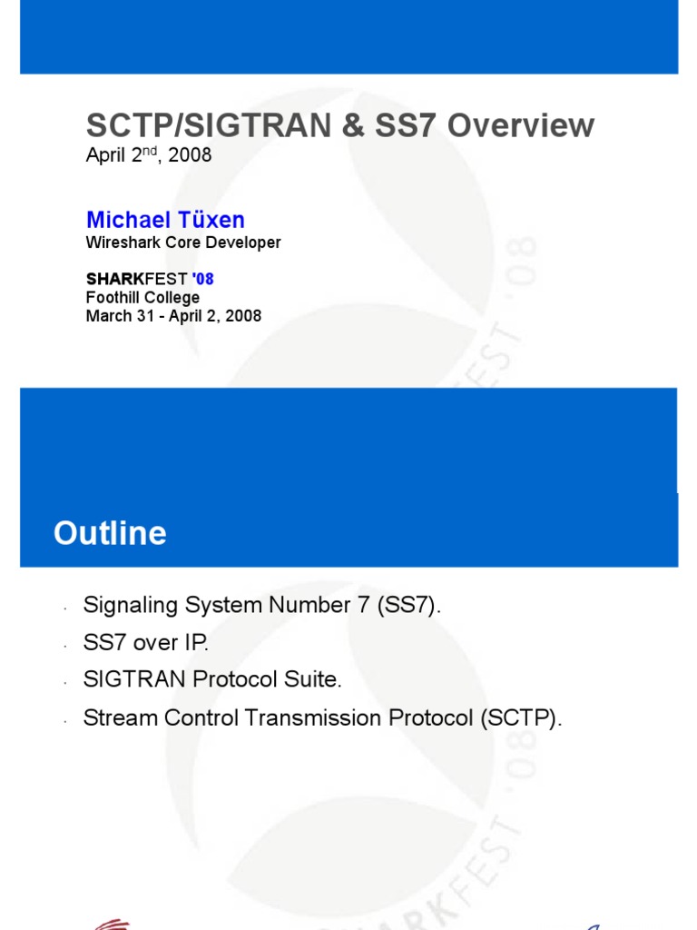 SCTP & SS7 Protocols Overview | PDF | Internet Protocols | Internet ...