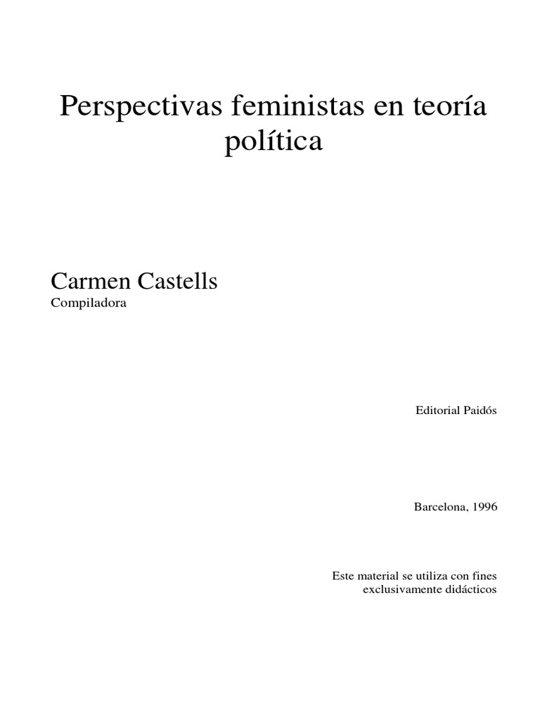 GTPS Moller Okin Unidad 1 | PDF | John Rawls | Tolerancia