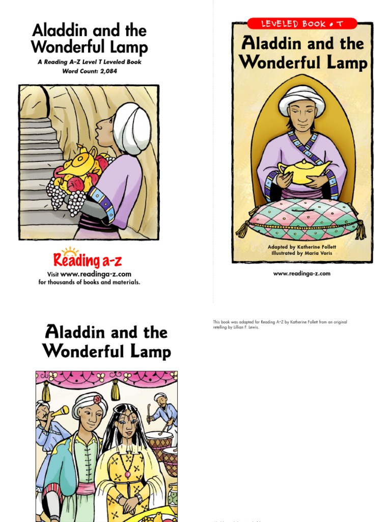 Aladdin and The Wonderful Lamp | PDF
