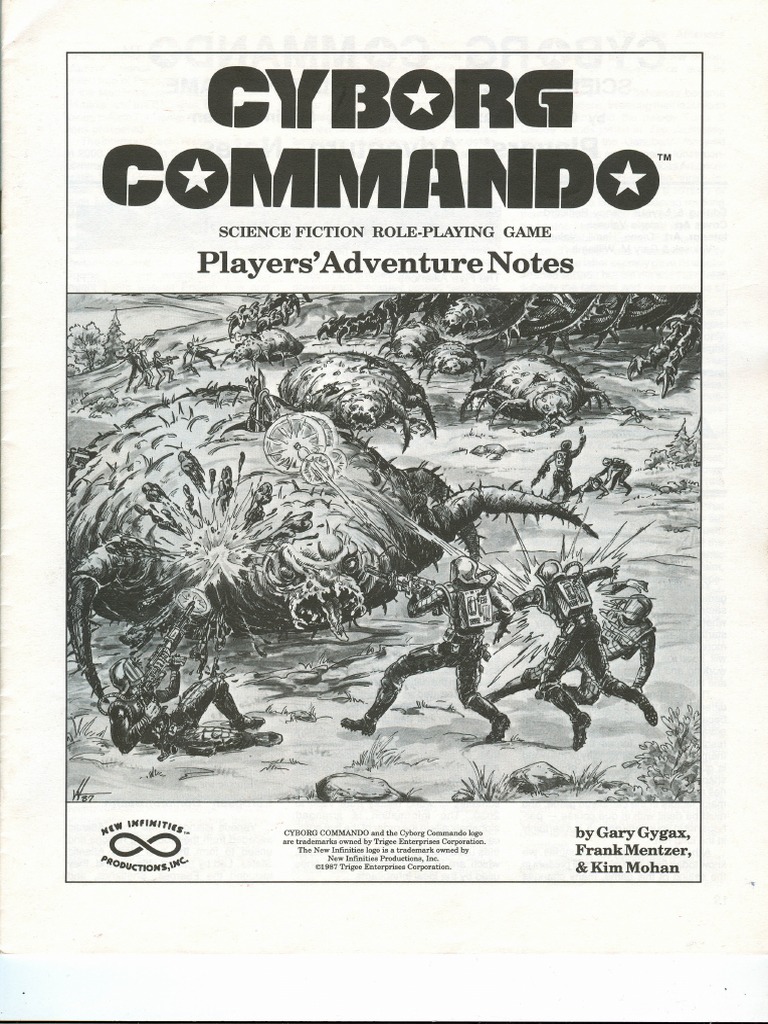 Cyborg Commando Rpg-Players' Adventure Notes | PDF | Gun | Indonesia