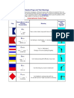 Letter Flags (With ICS Meaning) : International Code of Signals | PDF ...