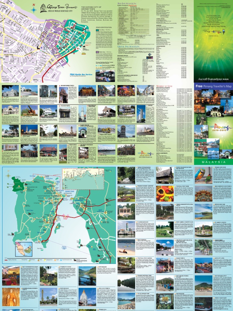 Penang Map | PDF