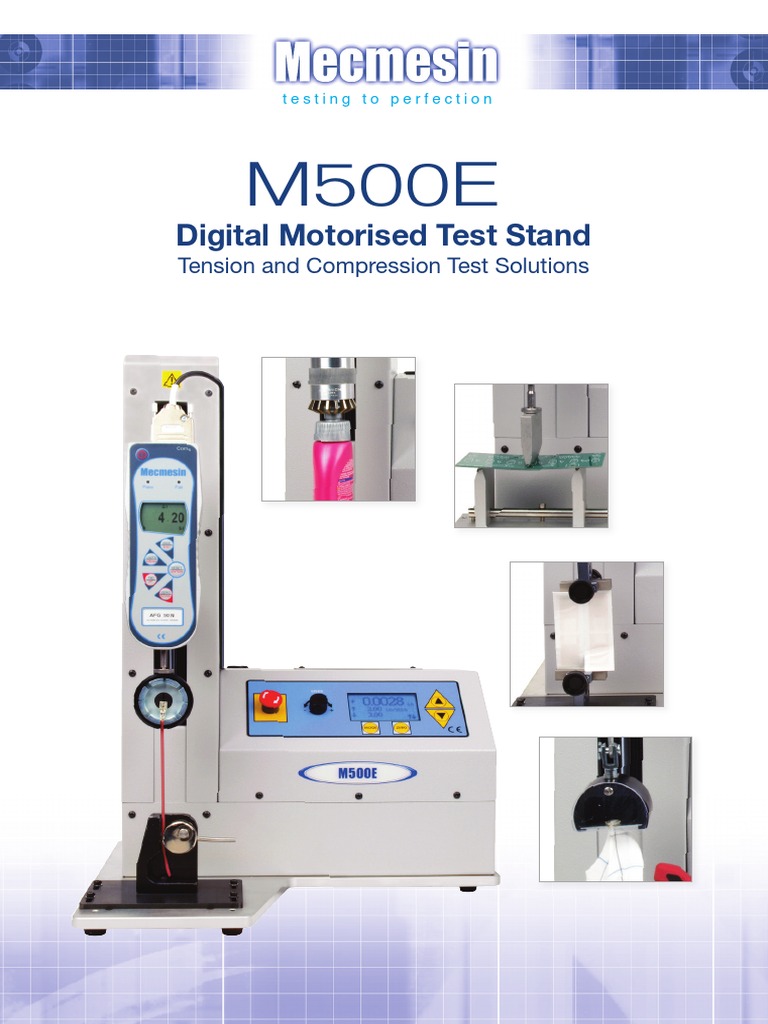 M500E Brochure | PDF | Electrical Engineering | Manufactured Goods