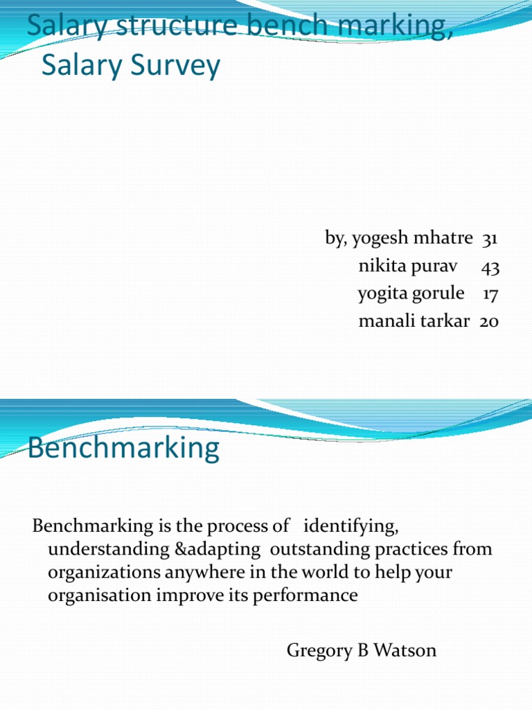 Salary Structure Benchmarking Guide | PDF | Benchmarking | Salary