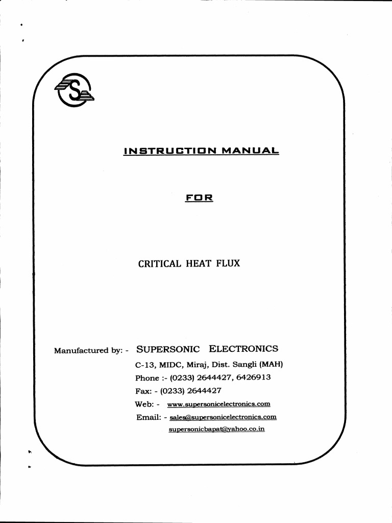 Rac Lab MANUAL | PDF | Boiling | Heat Transfer