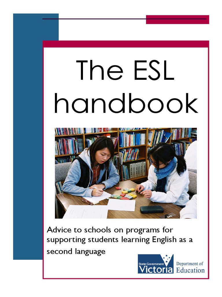 Esl Handbook | PDF | English As A Second Or Foreign Language | Teachers