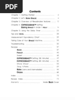 Toastmaster Bread Box Manual & Recipes | PDF | Breads | Dough