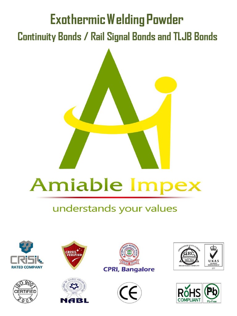 Continuity Bonds and Rail Signal Bonds and TLJB Bonds Catalogue ...