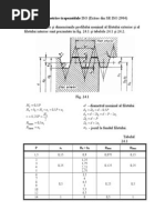 Tabel Filete Metric | PDF