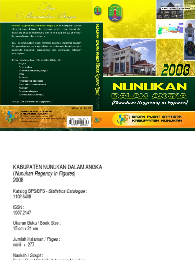 Nunukan Dalam Angka 2008 | PDF