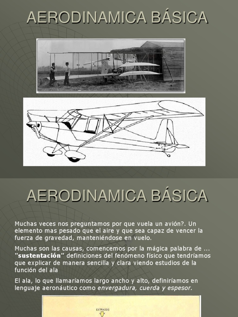 Aerodinamica Básica | PDF | Avión | Ala