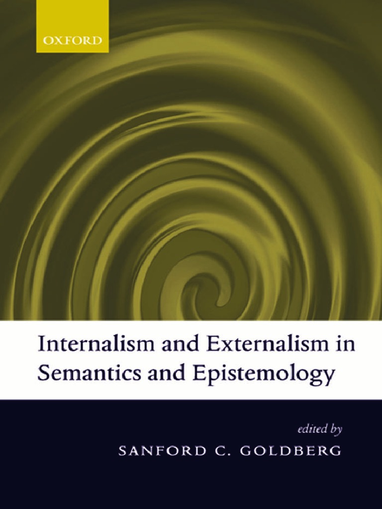 Internal Ism and External Ism in Semantics and Epistemology | PDF ...