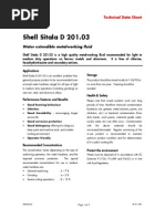 Shell Coolant Longlife Plus Rtu TDS | PDF | Chemistry | Safety