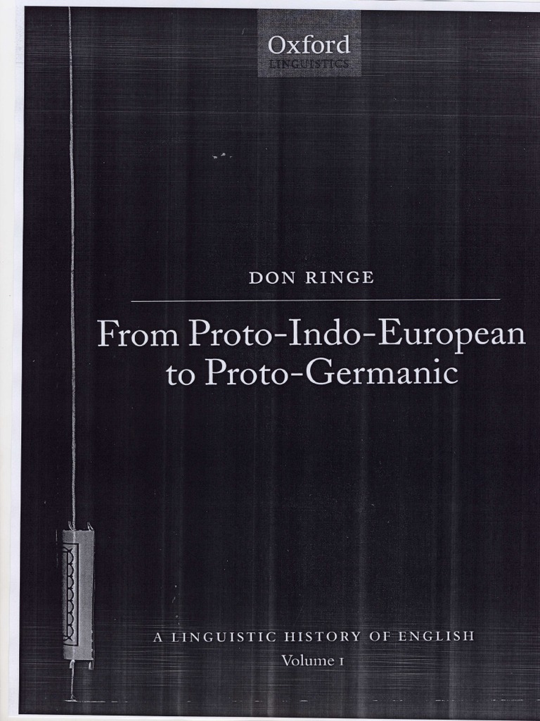 Ringe - From Proto-Indo-European To Proto-Germanic | PDF | Business