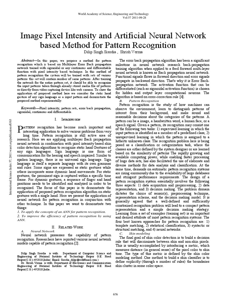 File Trace | PDF | Pattern Recognition | Artificial Neural Network