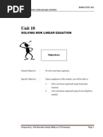 Wegstein Method of Solving Equations | PDF | Complex Number | Polynomial