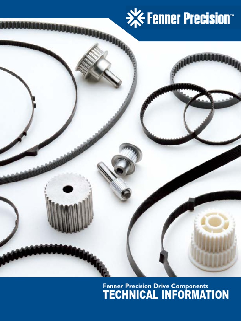 Fenner Precision Timing Belt Technical Manual | PDF | Belt (Mechanical ...