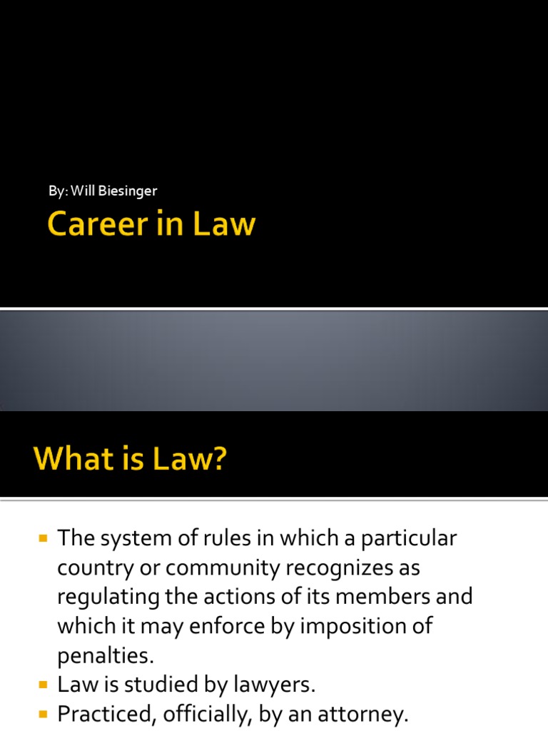 Understanding Law and Legal Careers | PDF | Law