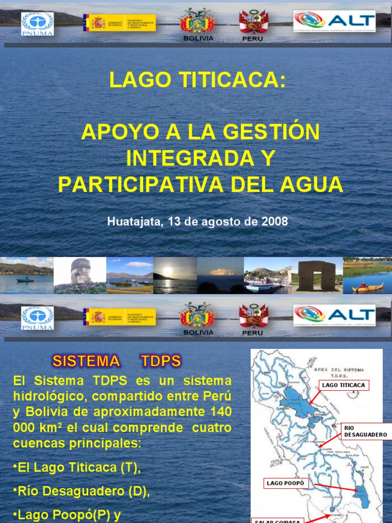 Huatajata: Presentacion Proyecto GEO Titicaca | PDF | Sustentabilidad | Agua