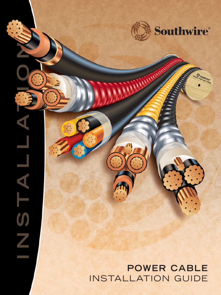 Power Cable Installation Guide | PDF | Cable | Strength Of Materials