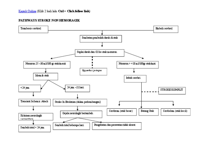 Pathways Stroke Non-hemoragik