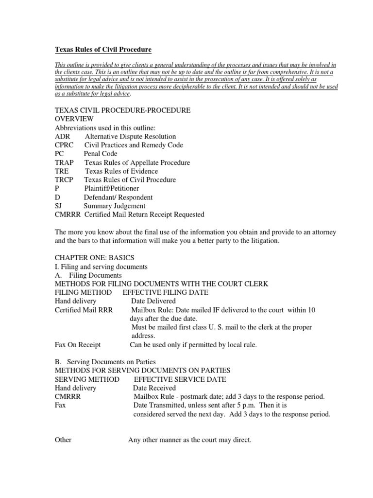 How to file a civil case | Service Of Process | Lawsuit