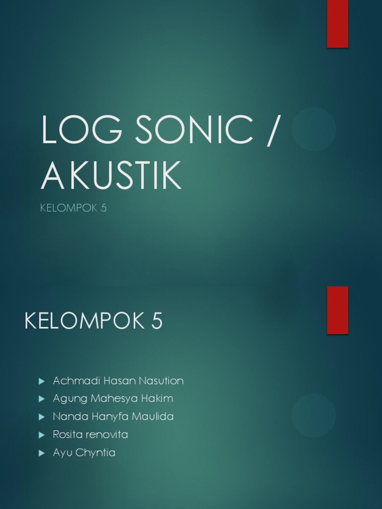Log Sonic | PDF