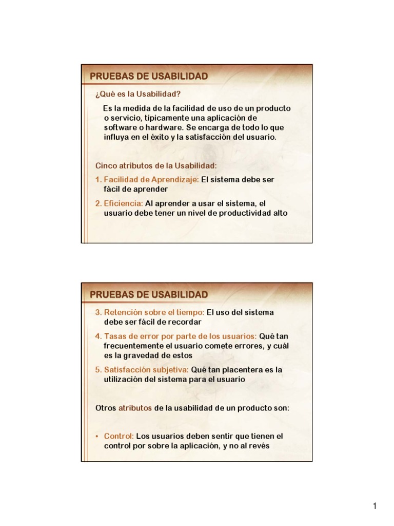 Pruebas Usabilidad | PDF | Usabilidad | Informática