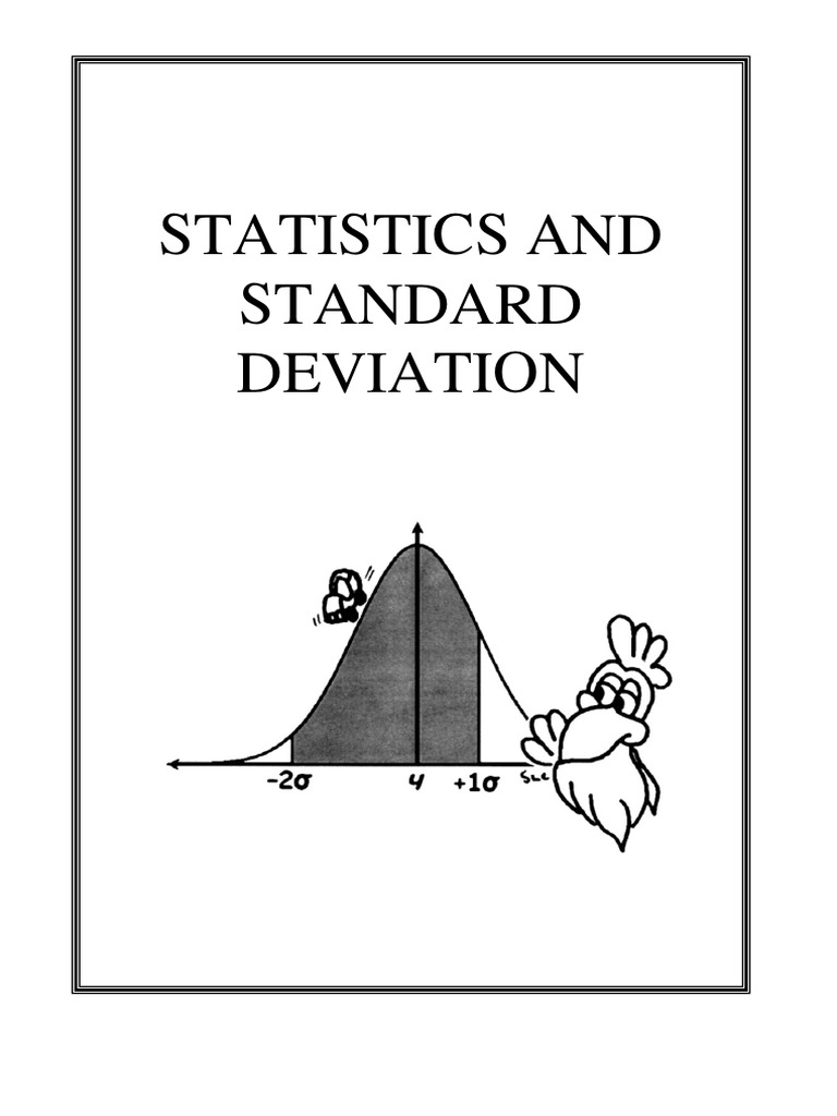 Statistics and Standard Deviation | PDF | Correlation And Dependence ...