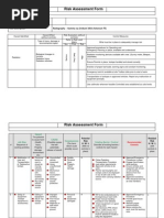 Hot Work Risk Assessment and Permit | Fires | Risk Assessment