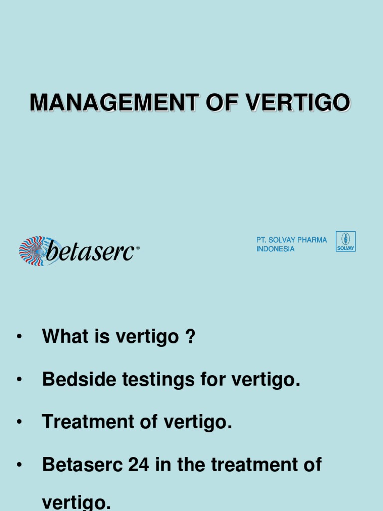 Understanding and Treating Vertigo | PDF | Vertigo | Vestibular System