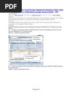 GR-Based Invoice Verification in SAP | PDF | Receipt | Invoice
