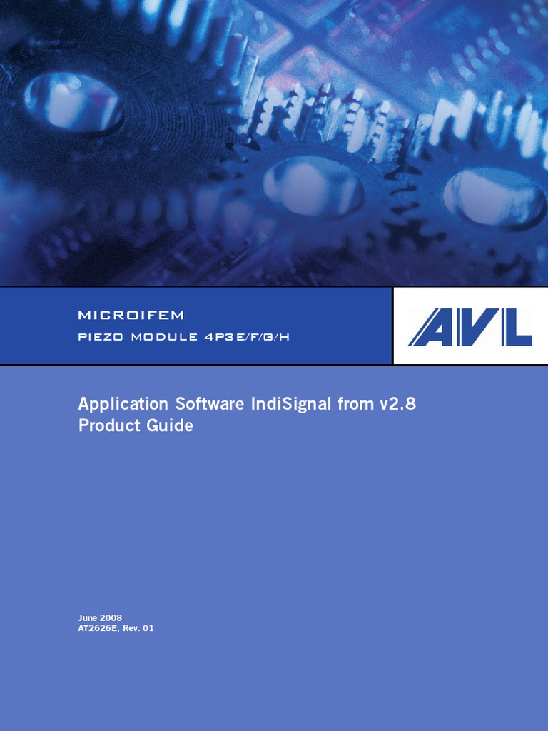 AVL MicroIFEM PiezoModule | PDF | Amplifier | Power Supply