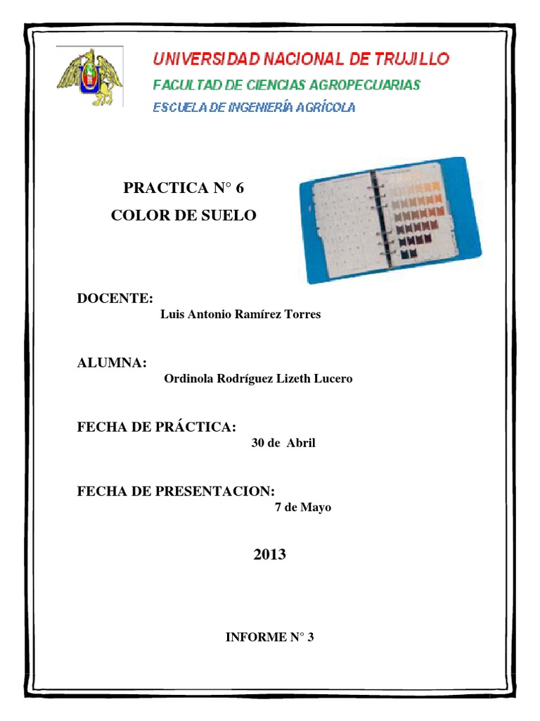calicata | Suelo | Color | Prueba gratuita de 30 días | Scribd
