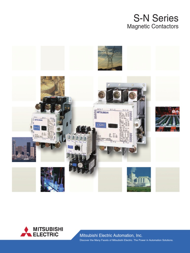 Sn11-12 Contactor Mitsubishi | PDF | Inductor | Relay