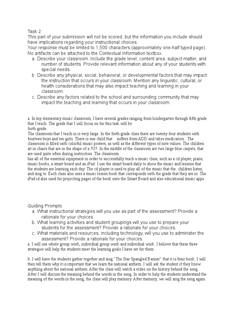 Task 2 and 3 Ppat | PDF | Classroom | Learning Styles