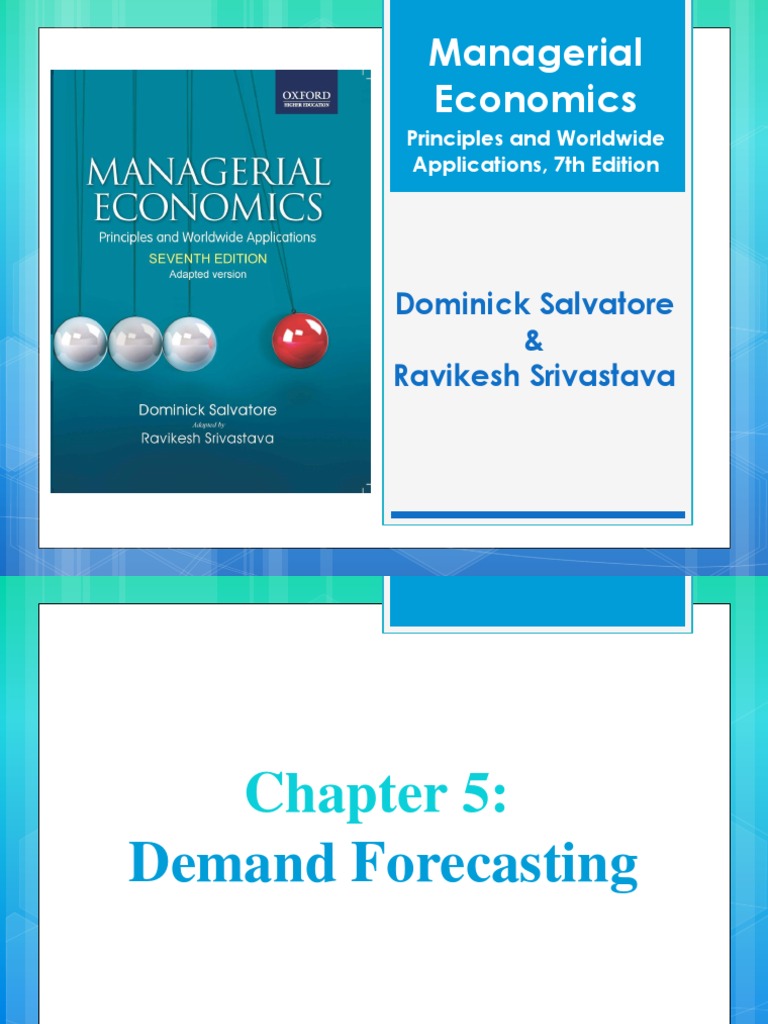 Demand Forecasting Methods | PDF | Forecasting | Linear Trend Estimation