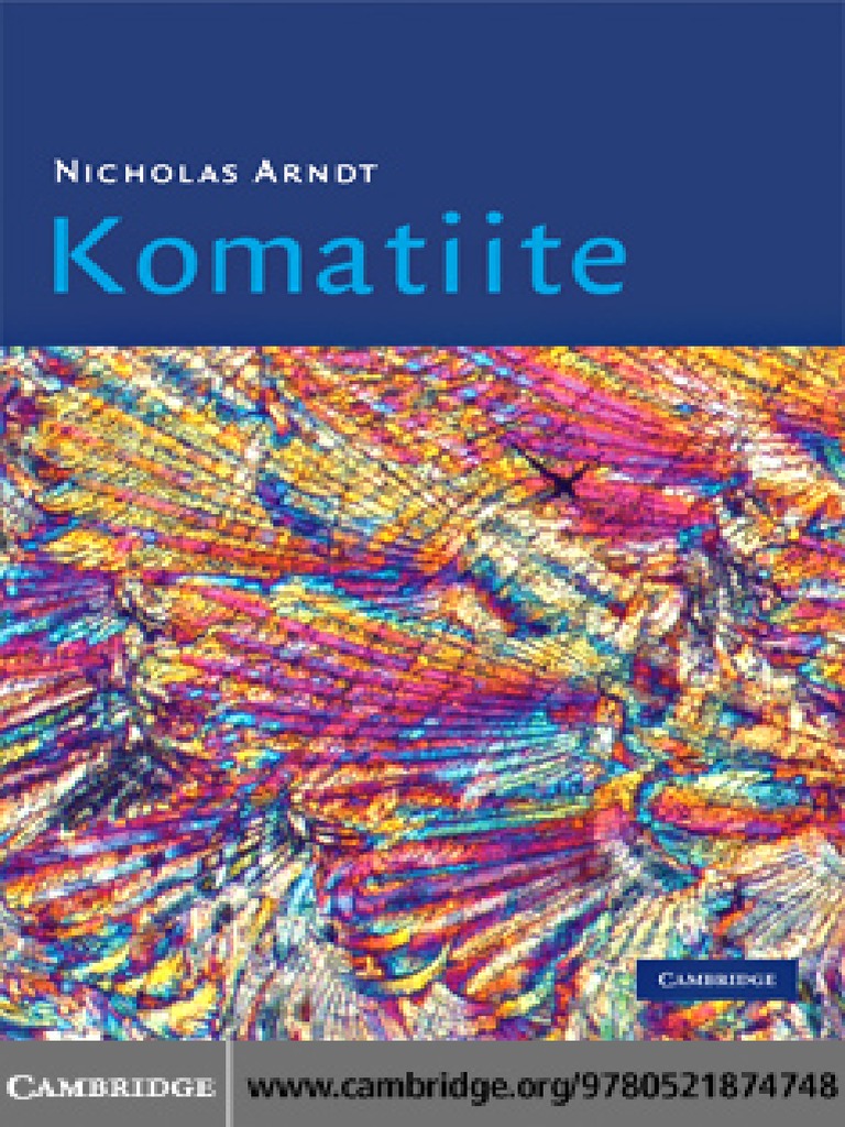 Komatiite | PDF | Basalt | Igneous Rock