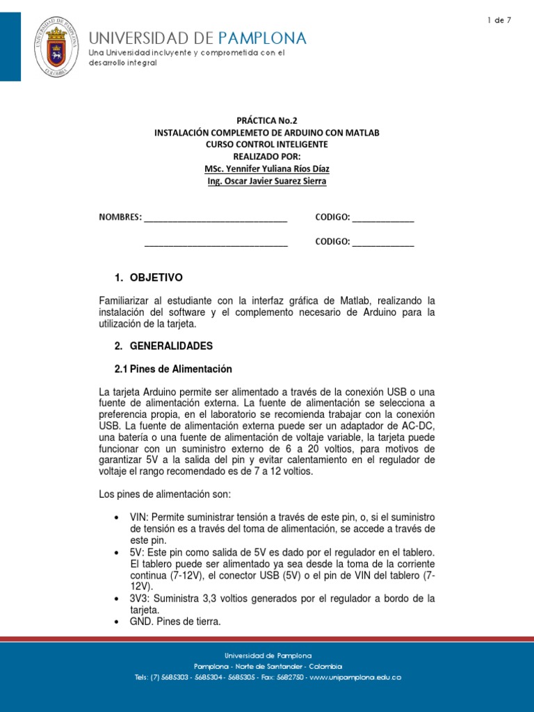 Instalación Complemeto de Arduino Con Matlab | PDF | USB | Matlab
