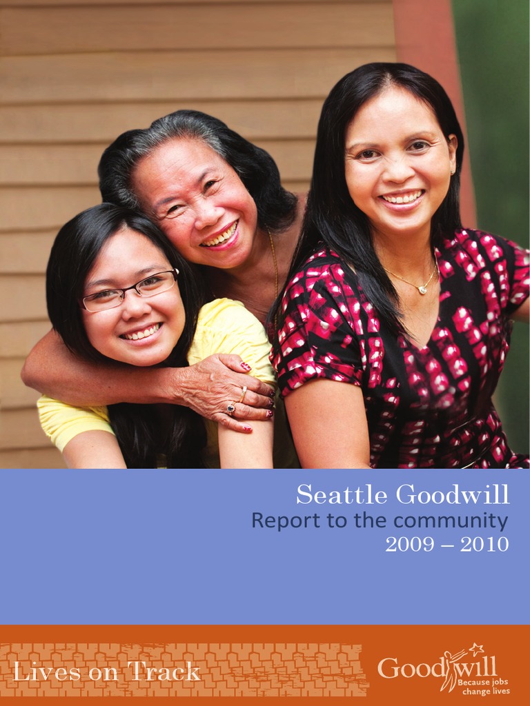 Goodwill Annual Report | PDF | Employment | Society
