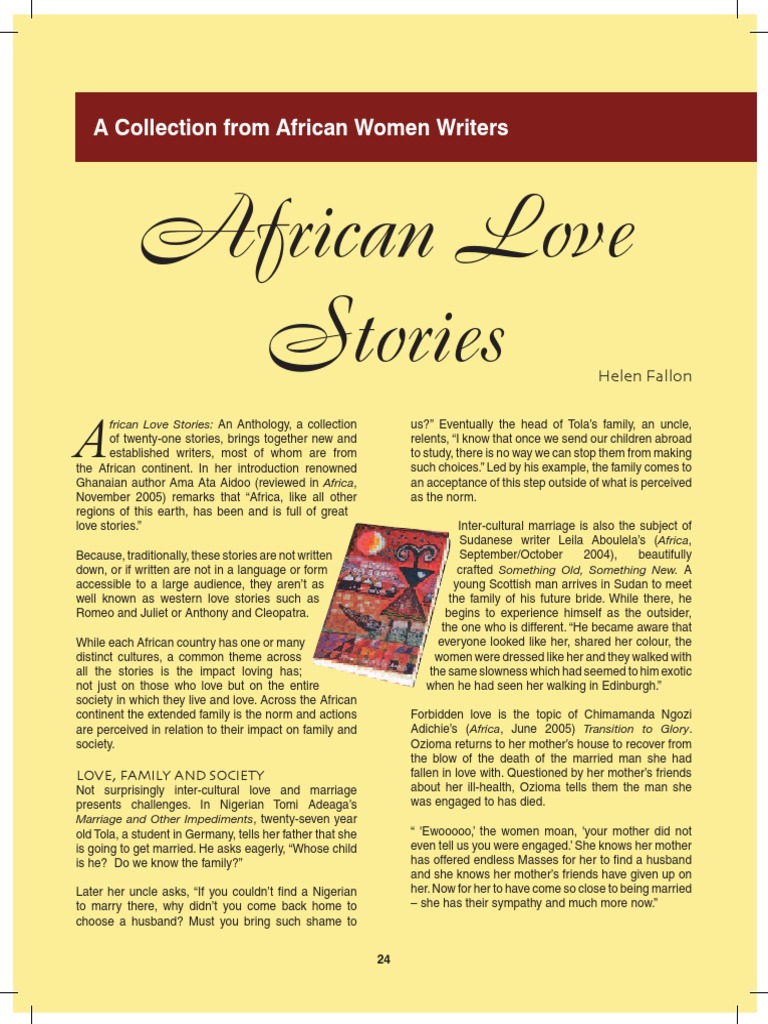 African Love Stories, Africa Jan-Feb 2007, Vol 72 No 1 | PDF
