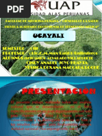 Tríptico Región Costa Ucayali | PDF | Viajes y turismo