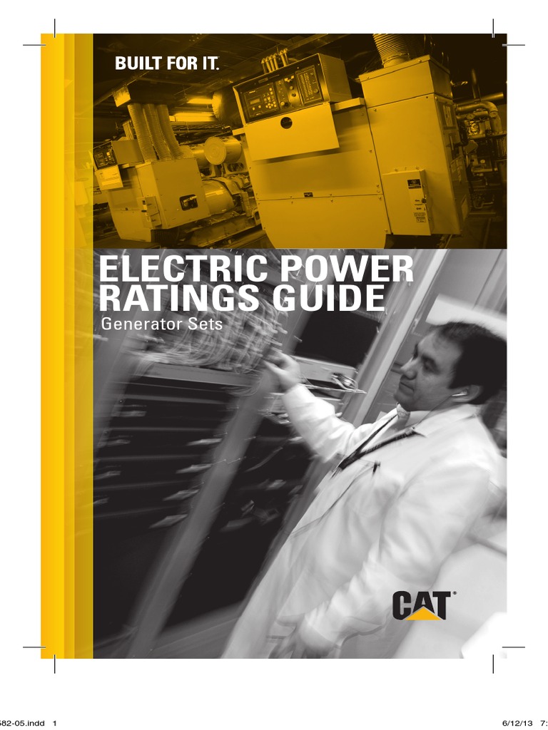 Electric Power Ratings Guide: Generator Sets | PDF | Horsepower | Calorie