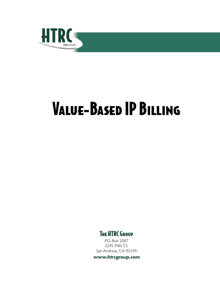 Value Based IP Billing | PDF | Internet Access | Internet