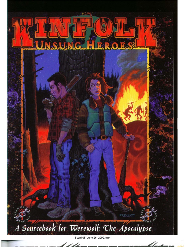 WOD - Werewolf - The Apocalypse - Kinfolk Unsung Heroes | PDF