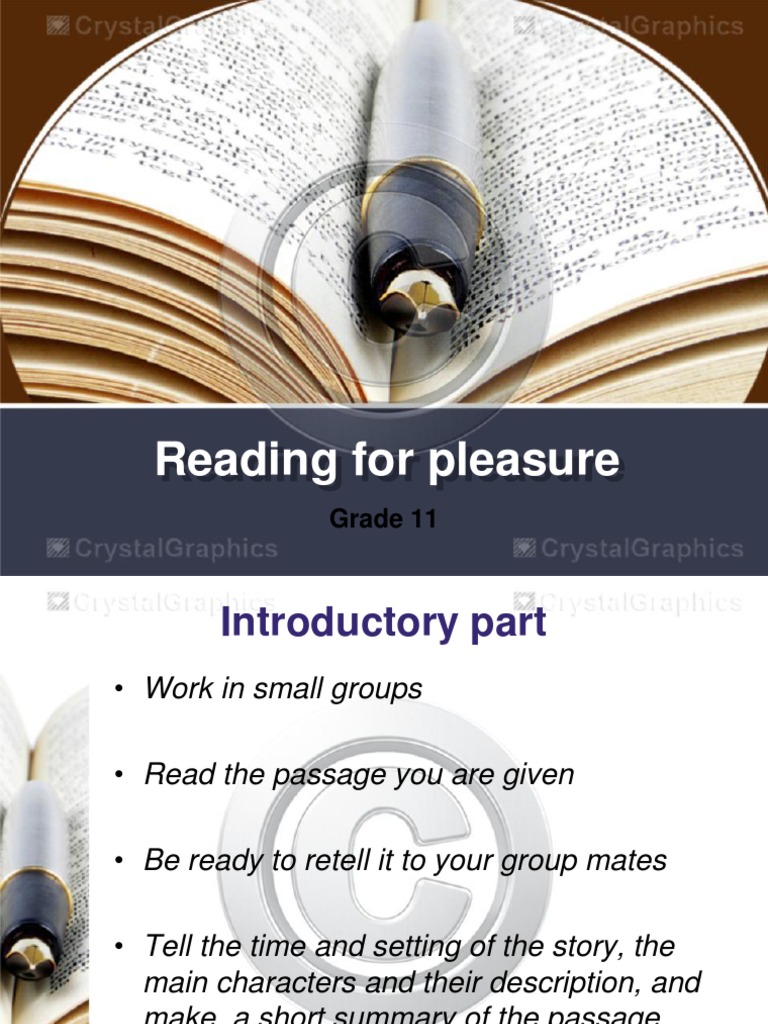 Reading For Pleasure Grade 11 Term 4 | PDF | Language Arts & Discipline ...