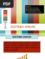 Indicadores Visuales Andon | PDF | Lean Manufacturing | Calidad (comercial)