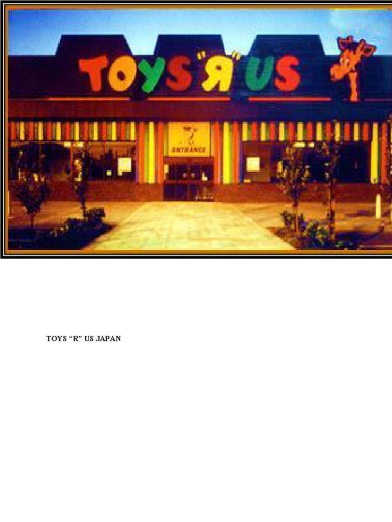 Toys R Us Report | PDF | Retail | Toys